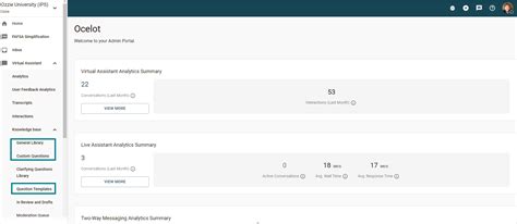 creating and editing a knowledge base question ocelot support
