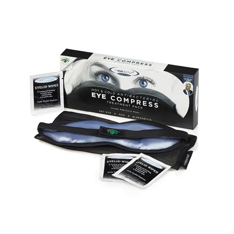 The Eye Doctor Premium Antibacterial Eye Compress Featuring Sterileyes