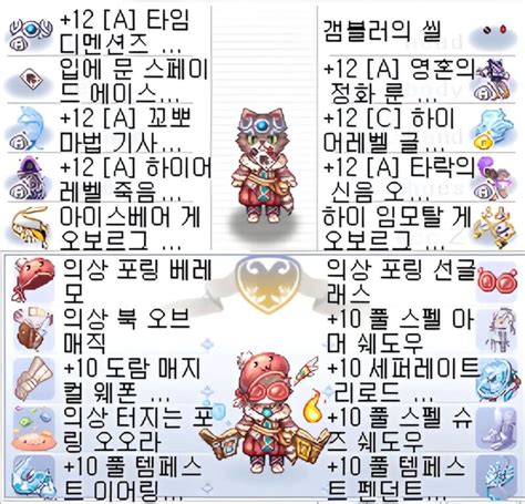 라그나로크 인벤 마공 혼령사 탄 선장 라스간드 라그나로크 인벤 소환사 직업게시판