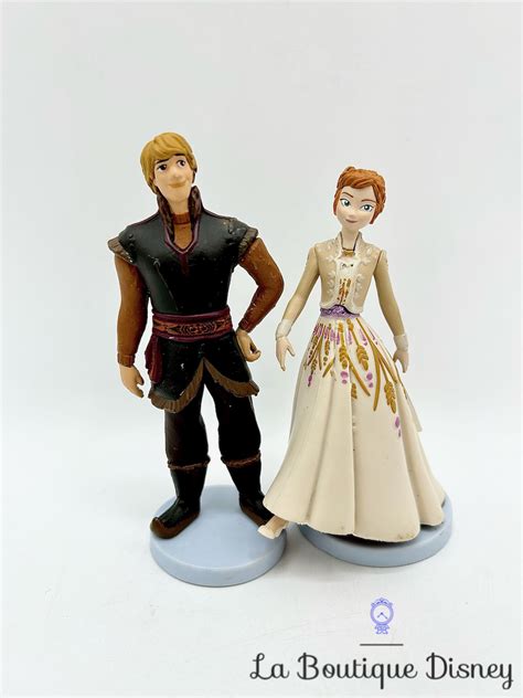 Figurines Anna Kristoff Disney Store La Reine Des Neiges Plastique Cm Figurines