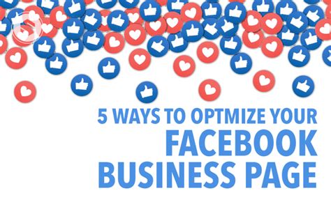 5 Ways To Optimize Your Facebook Business Page Simpatico Design Studio