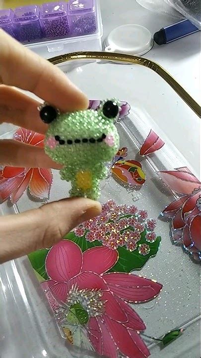 жабка из бисера 🐸 Youtube
