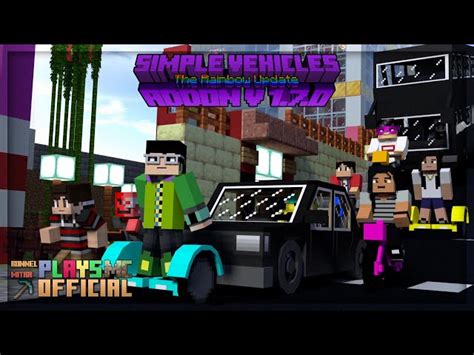 Simple Vehicles Addon Minecraft Bedrock Addon Minecraft Mod