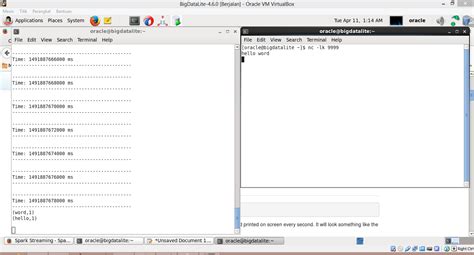 Oracle Big Data Appliance Simple Streaming Data Using Spark Streaming
