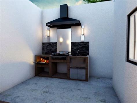 Asador Moderno Asadores De Patio Asadores De Concreto Diseño De