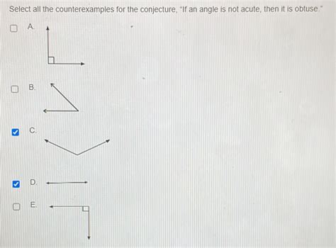 solved select all the counterexamples for the conjecture [algebra