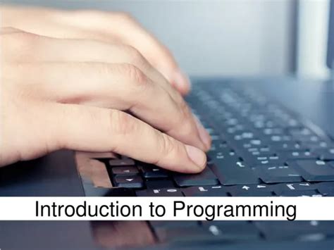 Ppt Introduction To Programming Basic Concepts Examples And Code Powerpoint Presentation