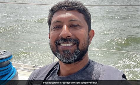 Titanium Man Abhilash Tomy Honoured For Finishing Toughest Sailing Race