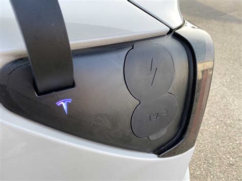 Tesla Model S 3 X Y Ccs Charging Port Waterproof Cover Plugear