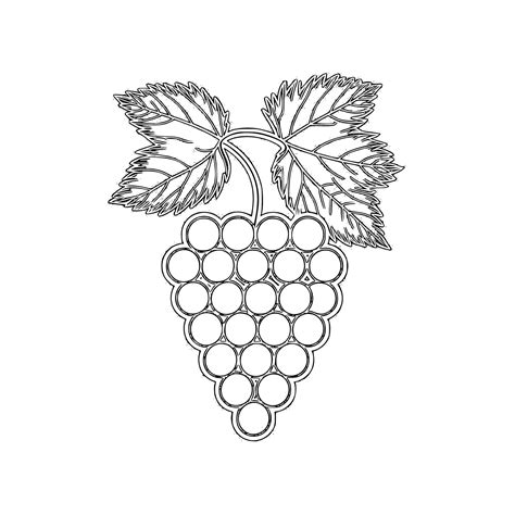 포도 색칠 공부 Kr에서 무료 색칠 공부