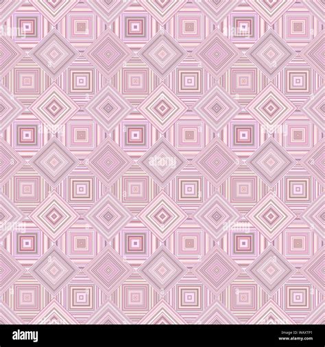 Pink Abstract Seamless Diagonal Square Tile Mosaic Pattern Background Vector Wall Graphic