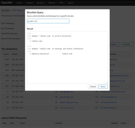 A Problem With Adblock And Roblox Installing And Using OpenWrt OpenWrt Forum