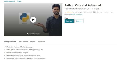 Best Free Online Python Courses Certificates In