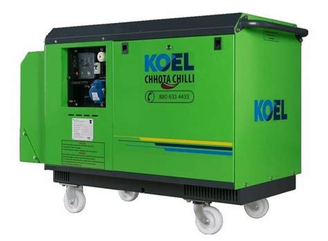 3 Kva Kirloskar Kcc Portable Diesel Series 3 5 Kva Generator Water