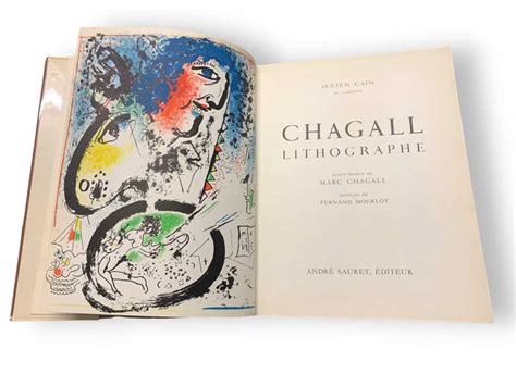 Lot 241 Marc Chagall Lithographe I 1960