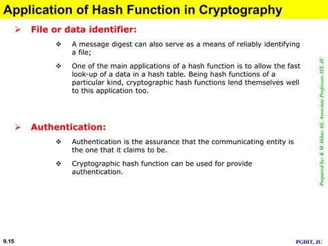 network security cryptographic hash function ppt