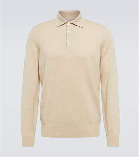 Brunello Cucinelli Cashmere Polo Sweater Brunello Cucinelli