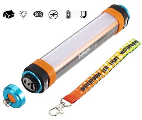 4 In 1 Powerlite Usb Rechargeable Waterproof Travel Light Led Lamp