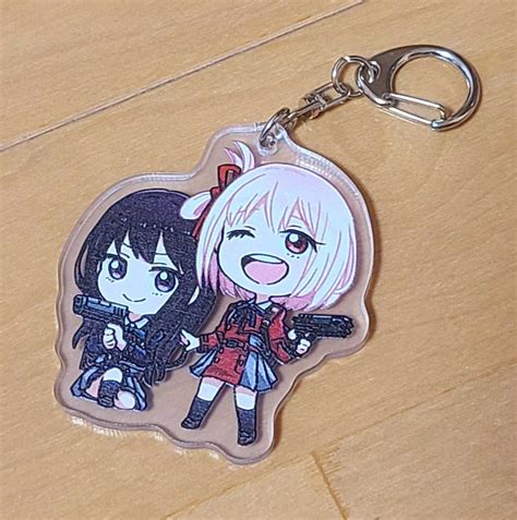リコリスリコイル アクリルキーホルダー Lkp 11 錦木千束 井ノ上たきな プライズ キーリング 同人 アニメグッズ 送料無料｜paypayフリマ