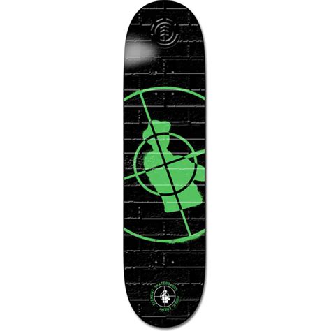 Element Skateboard Decks Green