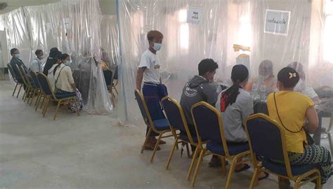 လှိုင်းဘွဲမြို့နယ်တွင် ပဉ္စမအသုတ် ဒုတိယအကြိမ် ကိုဗစ် ၁၉ ရောဂါကာကွယ်ဆေး ထိုးနှံ Information And