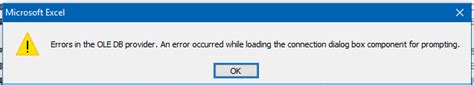 Ole Db Issue Ebm Software