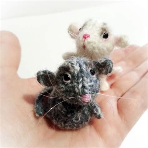 Mouse Knitting Pattern Toy Knitting Pattern Amigurumi Diy Inspire