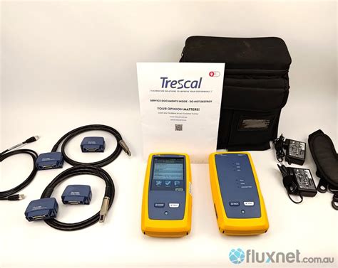 Fluke Networks Dsx 5000 Cable Analyzer Cat6a Ethernet Certifier Calibrated