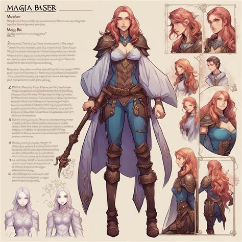 Magia Baiser Model Sheet By Zenko13 On Deviantart