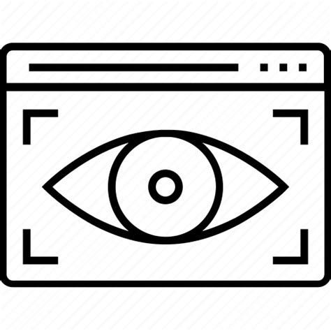 Monitoring Reporting View Web Visibility Webview Icon Download On Iconfinder