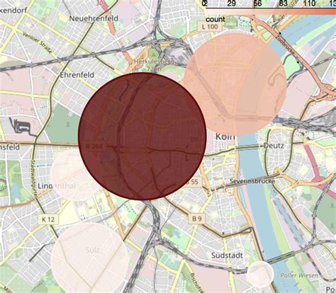 python heat map on city plot geopandas stack overflow