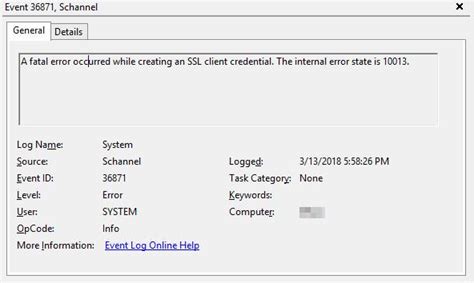 Solved Disabling Tls Causes Errors Server R Experts Exchange