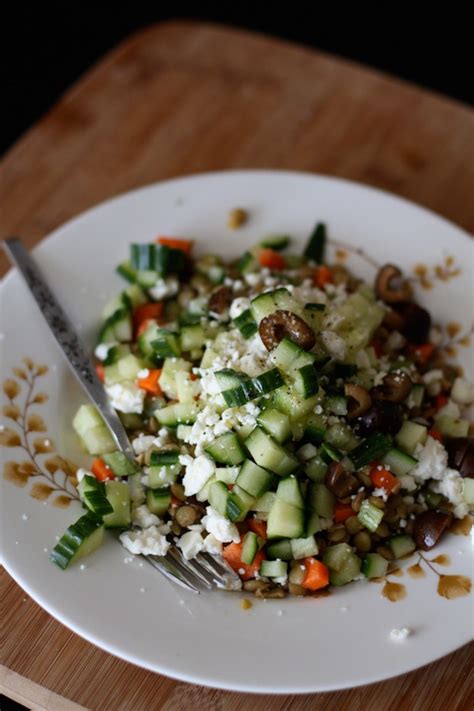 Mediterranean Lentil Salad