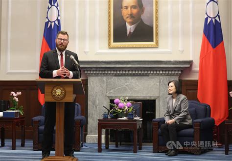 蔡總統接見瑞典國會訪團 盼加強供應鏈安全合作 政治 中央社 Cna