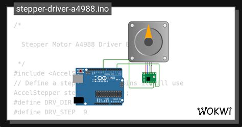Stepper Driver O Wokwi Esp32 Stm32 Arduino Simulator