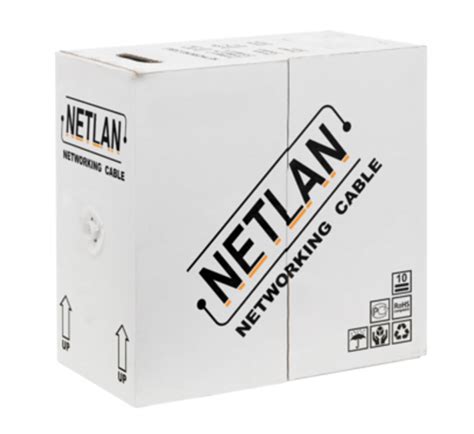 NETLAN U/UTP cable 4 pairs, Cat.5e, 305M - Networkstore.lk