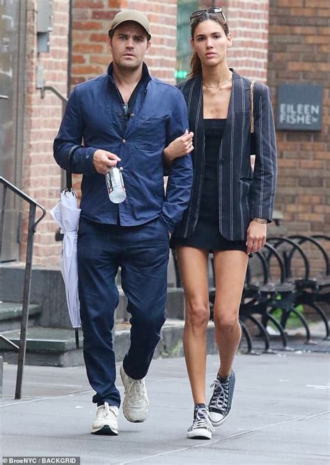 Vampire Diaries Alum Paul Wesley 41 And Girlfriend Natalie Kuckenburg