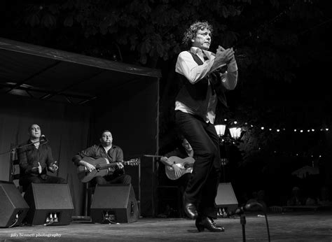 Menton Daily Photo Flamenco Festival In Gorbio Rafael De Carmen