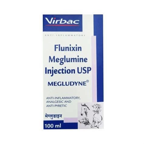 Megludyne Flunixin Meglumine Injection 100ml Banamine At ₹ 1199 Piece Flunixin Injection In