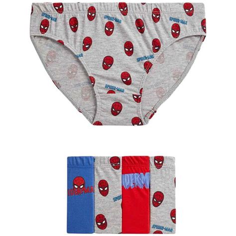 Mands Spider Man Briefs 5 Pack 3 4 Years Red Ocado