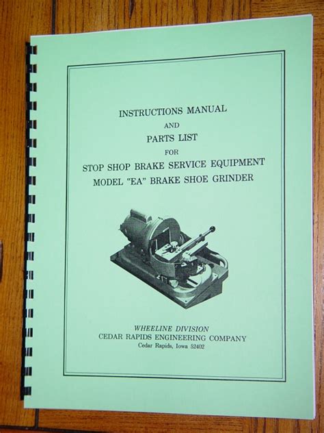 Kwik Way Model Ea Manual