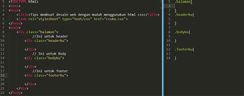 Mari Berbagi Tips Mudah Membuat Tampilan Web Dengan Html Css