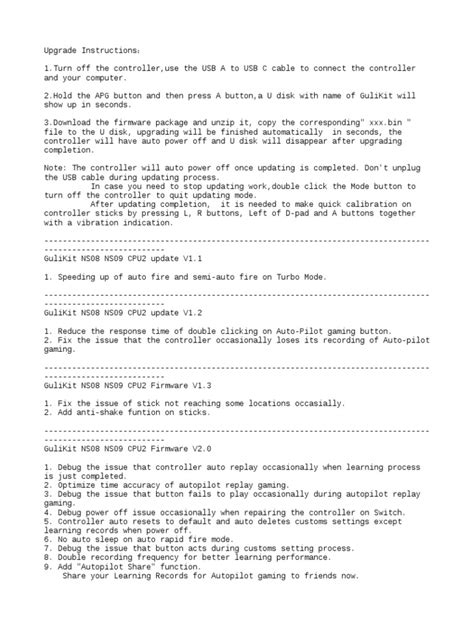 Upgrade Instructions Pdf Software Computing