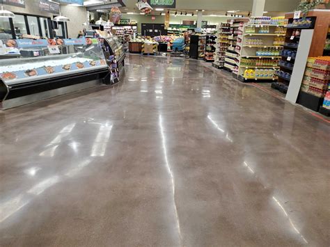 Polished Concrete Bashas R P Edgington Enterprises