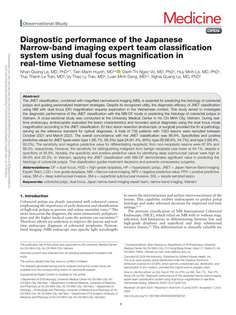 Pdf Diagnostic Performance Of The Japanese Narrow Band Imaging Expert Team Classification
