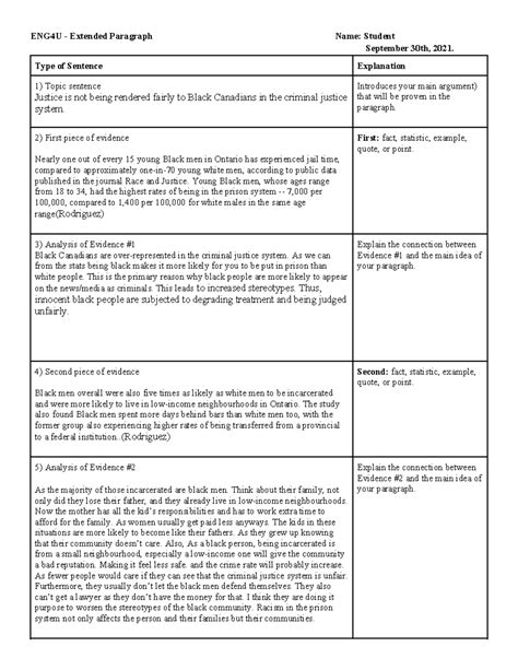 Copy Of Student Exemplar Extended Paragraph Persuasive Essay