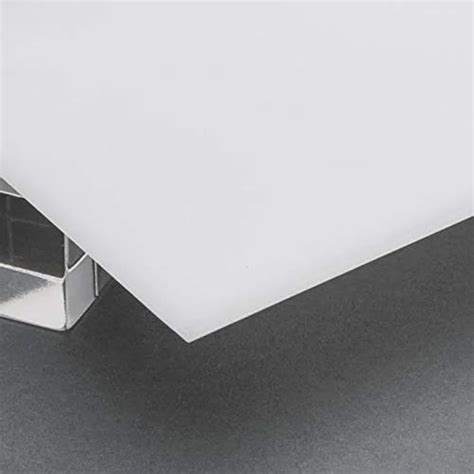 Glossy 37mm Acryglo Milky White Cast Acrylic Sheets Size 4x8 Ft At