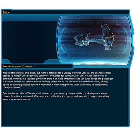 My Collection Unit Page Thranta Class Corvette