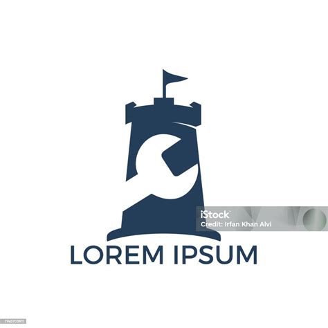 성 및 렌치 콤비네이션 디자인 타워 및 수리 기호 또는 아이콘입니다 개념에 대한 스톡 벡터 아트 및 기타 이미지 개념 개념과 주제 개성 개념 Istock