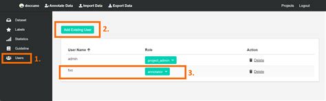 Project Sharing Across All Users Not Working · Issue 440 · Doccano